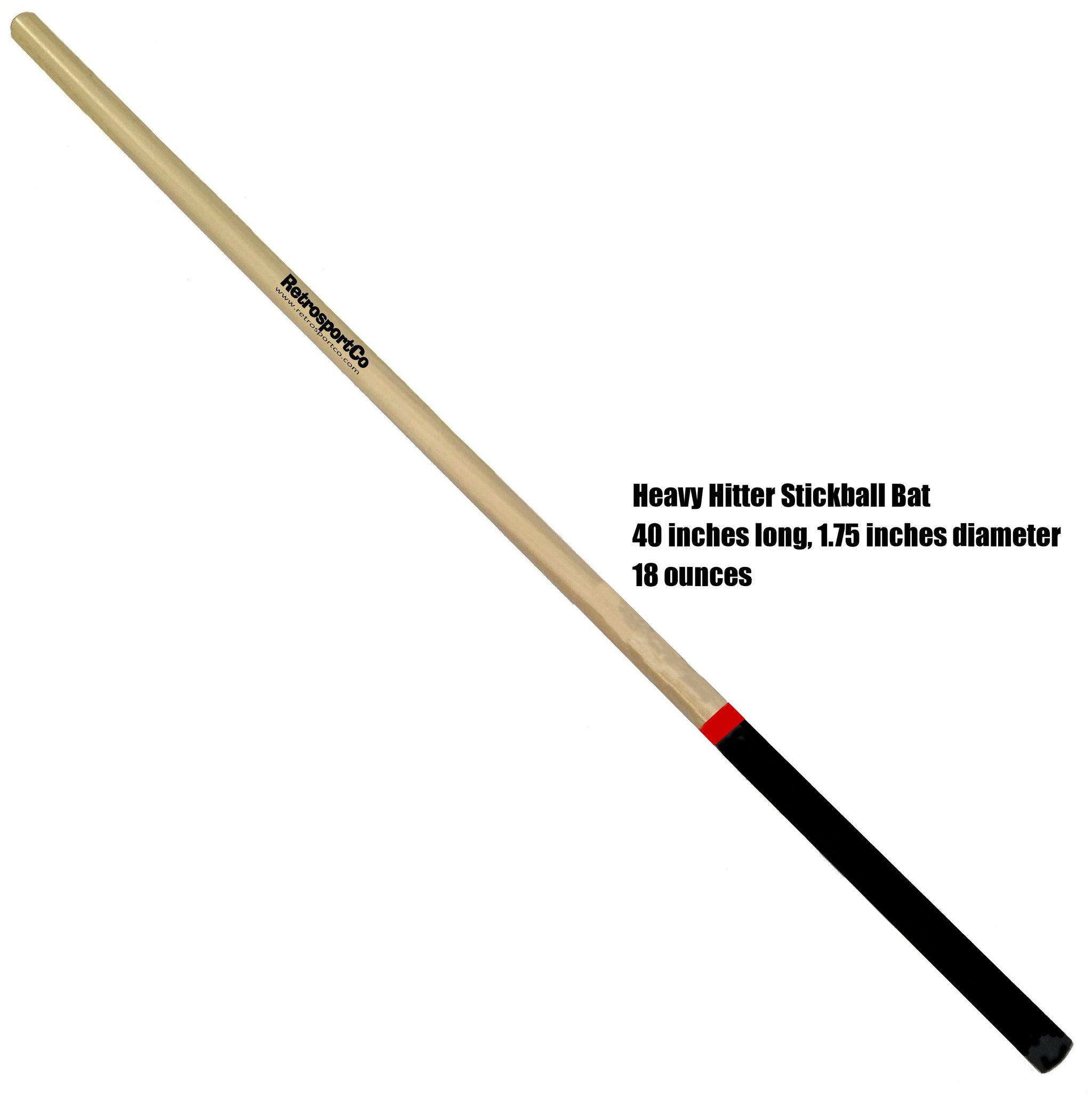 Stick Ball Bat | Heavy Hitter Stickball Bat | RetroSport – RetroSportCo